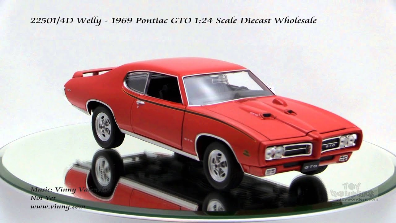 22501/4D Welly 1969 Pontiac GTO 1/24 Scale Diecast Wholesale - YouTube