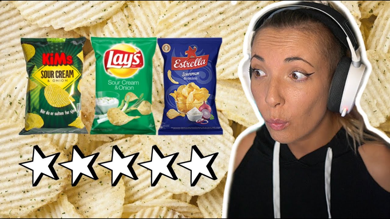American Rates Swedish, Danish, & Finnish Sour Cream & Onion Chips ...