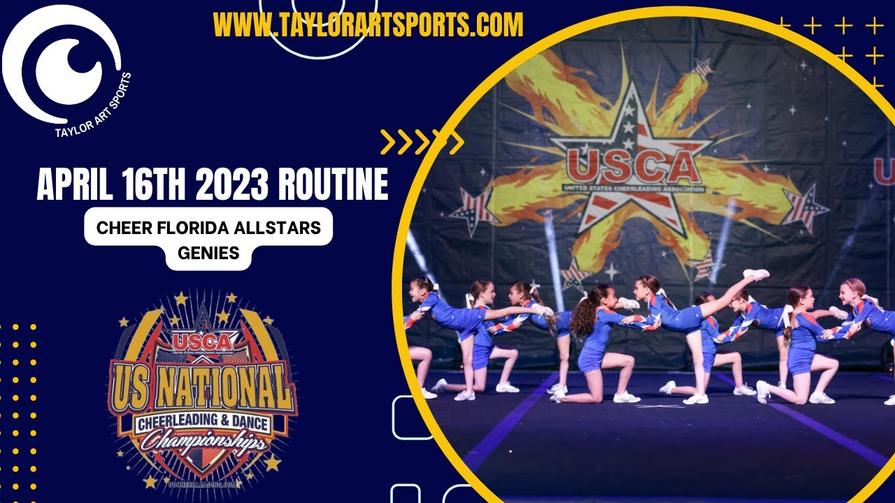 US National Cheer & Dance Championship - Cheer Florida Allstars Genies ...