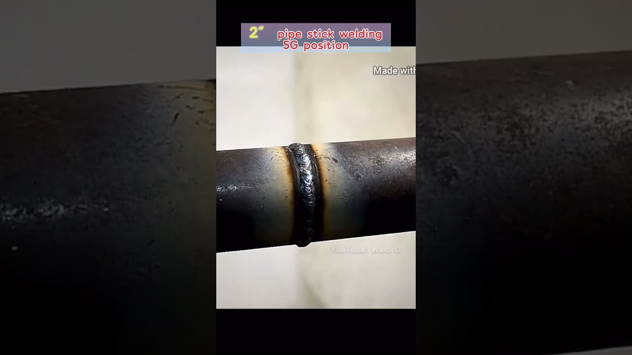 2" pipe welding in 5G position #shorts - YouTube