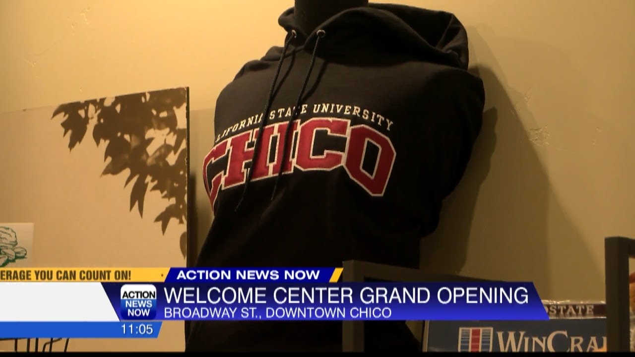 A new welcome center opened in downtown Chico - YouTube