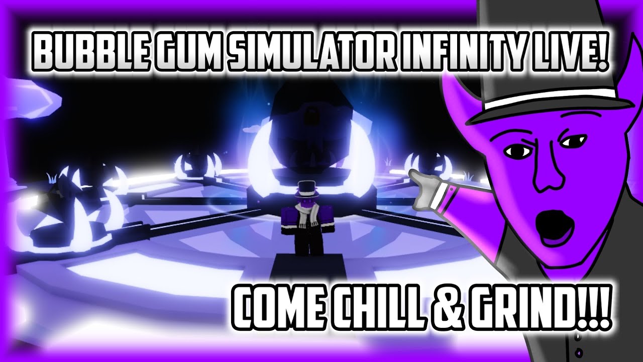 🔴 Live || NEW UPDATE IS HERE!!! In Bubble Gum Simulator Infinity! - YouTube