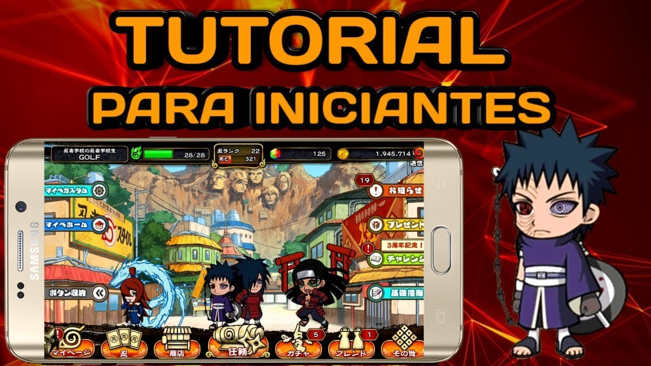 NARUTO DASH - TUTORIAL PARA INICIANTE part 1 - YouTube