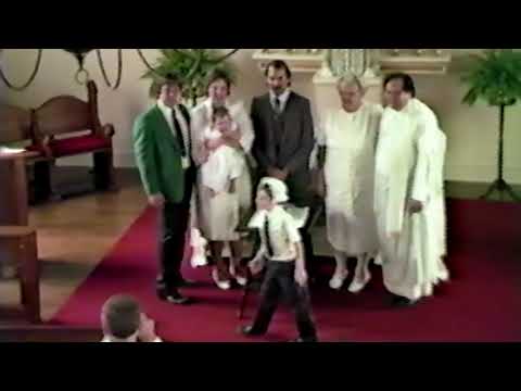 Cousin Ashley's Baptism & Family Lunch - September 5, 1987