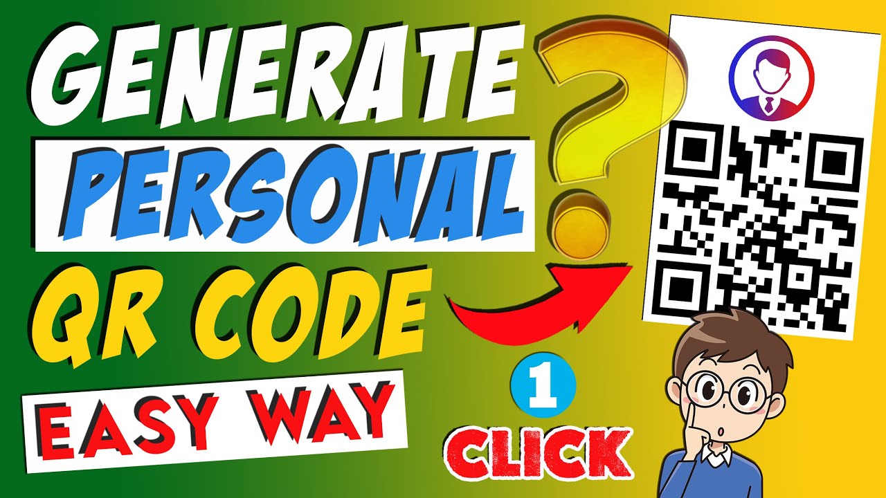 How To Create A Personal QR Code ? || Make Your Own QR Code - YouTube
