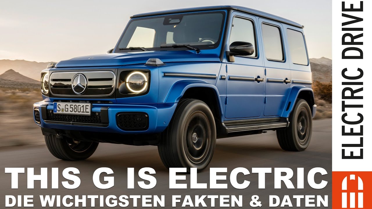 2024 Mercedes-Benz G-Klasse G 580 - DAS ist die elektrische G-Klasse ...