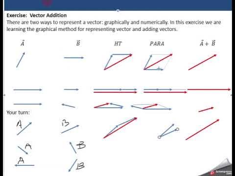 How to Add Vectors Graphically - YouTube