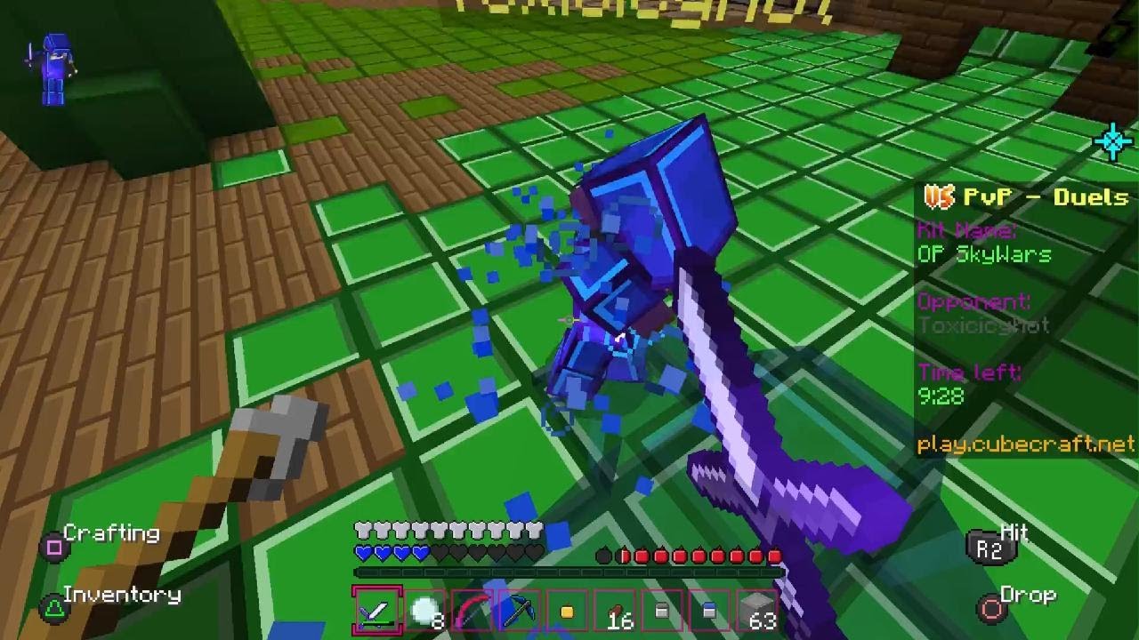 Cubecraft Duels on console 3 (Rematches) - YouTube