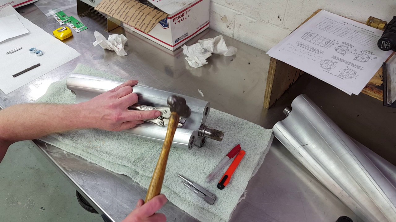 My 6-71 Blower rebuild, Part 5: Pinning rotors. - YouTube