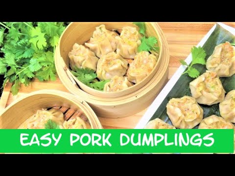 EASY SIOMAI/PORK DUMPLING RECIPE | THE BEST SIOMAI RECIPE - YouTube