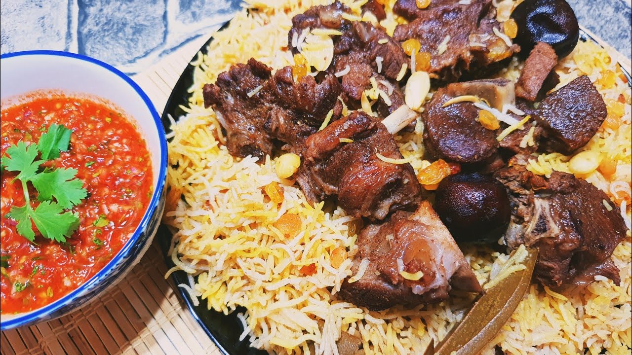 Mutton Mandi Recipe | Arabian Laham Mandi | Arabic Biryani | Cook with ...