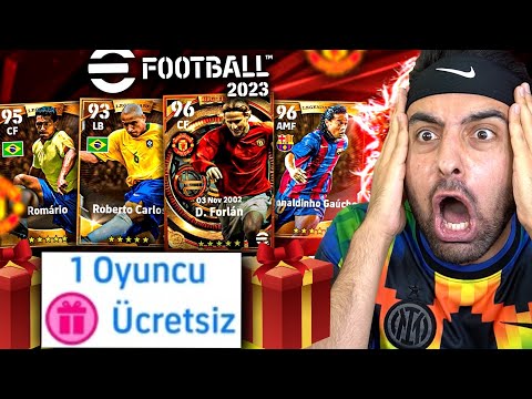 KONAMİ HERKESE EFSANEVİ TOP HEDİYE ETTİ 😱 EFOOTBALL 2023 PES TOP AÇILIMI !