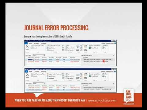 Dynamics NAV TechDays 2013 - Dynamics NAV application design - YouTube