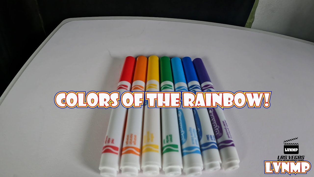 Colors of the Rainbow Visually Satisfying Video of Colors - YouTube