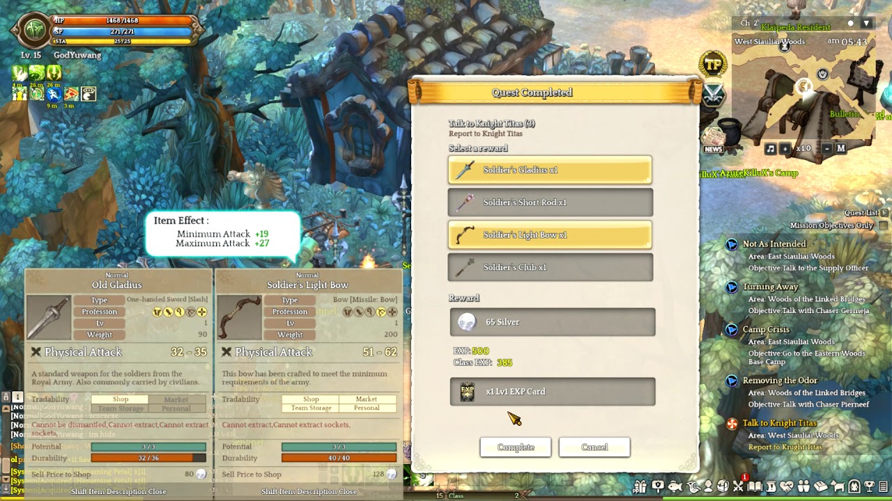 Tree Of Savior Scout Crosair - YouTube
