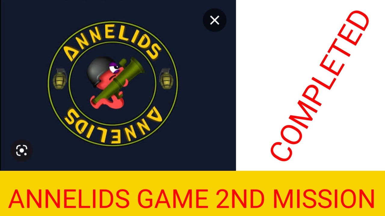 ANNELIDS GAME MISSION 2 - YouTube