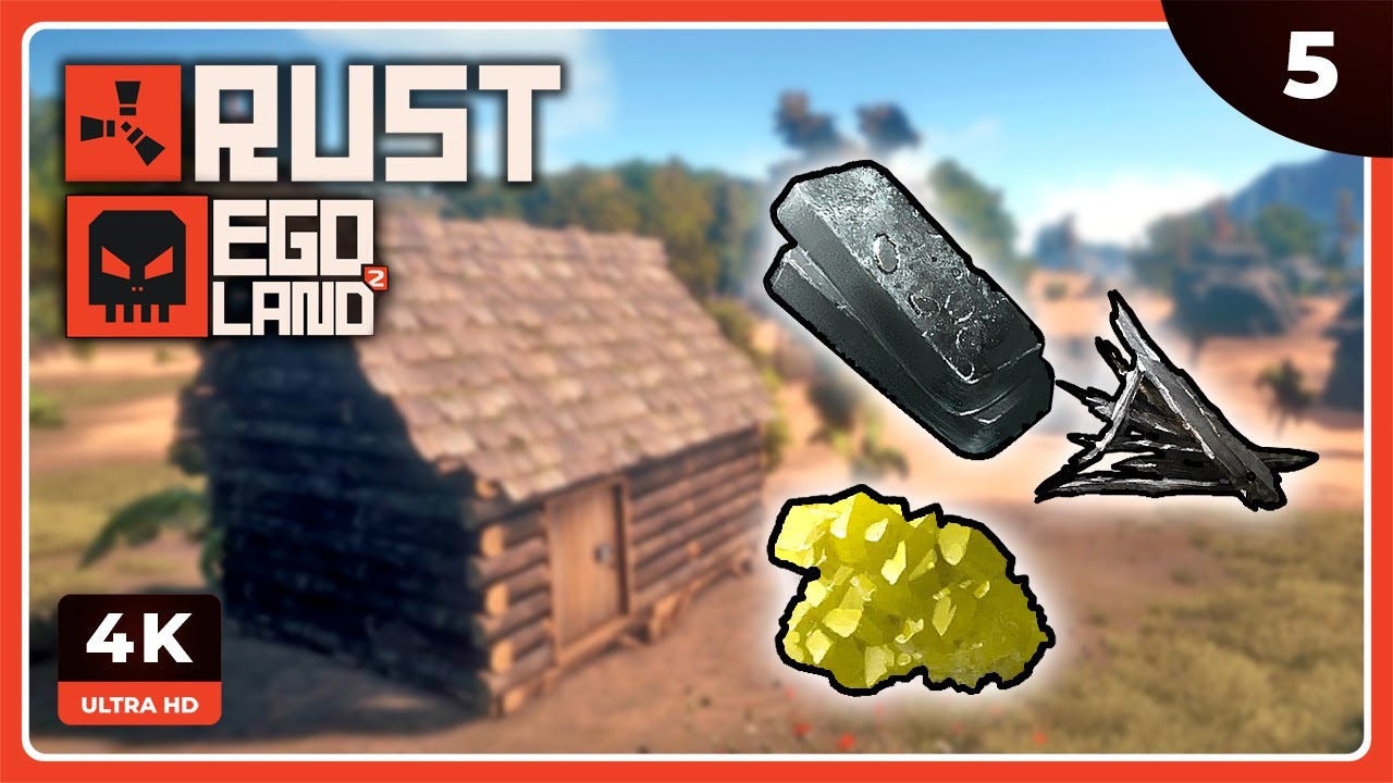 EGOLAND 2 #5 | RAIDEO BRUTAL, RAIDEO FATAL | RUST Gameplay Español ...