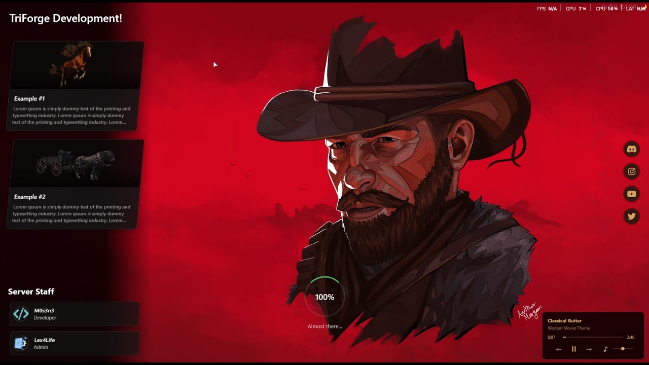 RedM - Red Dead Redemption 2 - Loading Screen - YouTube