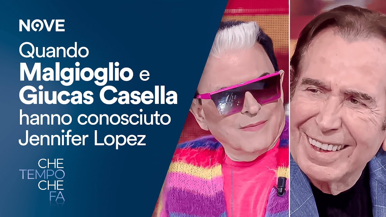 Quando Malgioglio e Giucas Casella hanno conosciuto Jennifer Lopez ...