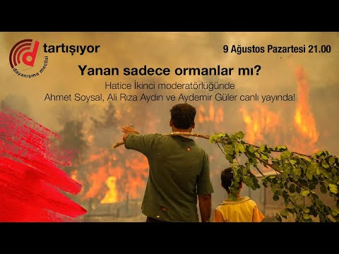 Dayanışma Meclisi Tartışıyor: Yanan sadece ormanlar mı?