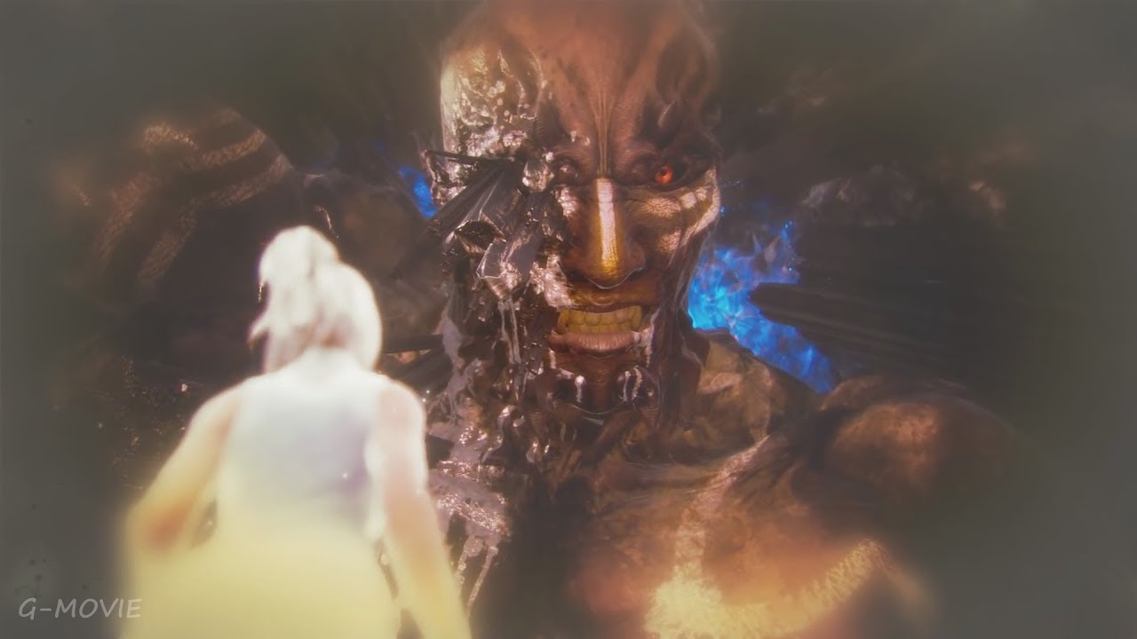 FINAL FANTASY XV - Titan Full Boss Fight - YouTube
