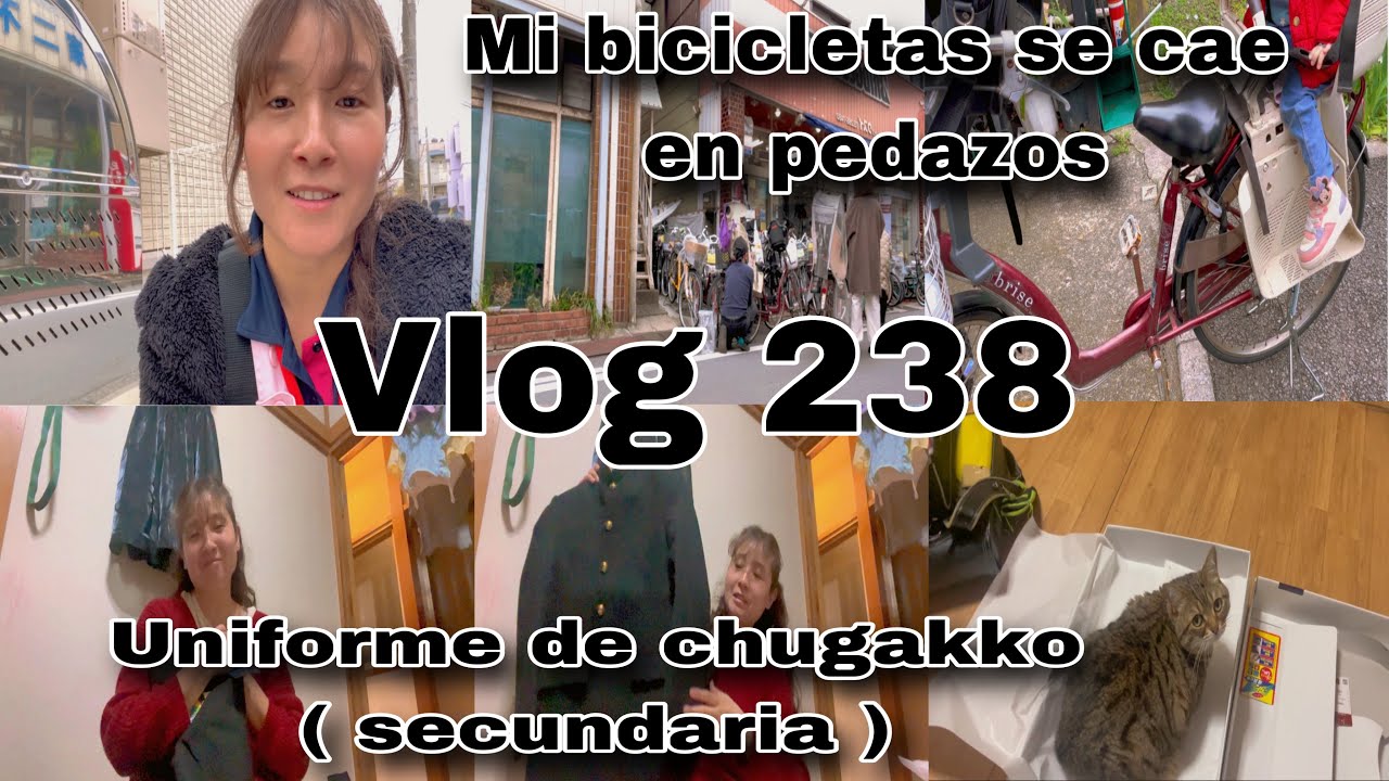 Mi diario en Japón 🇯🇵/ uniforme de chugakko ( secundaria ) / mamá a ...
