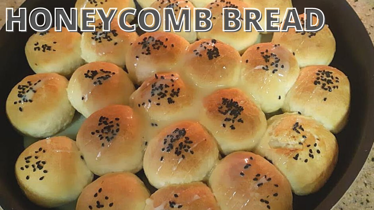HoneyComb Bread Recipe | Beehive Bread | Five Food Makers - YouTube