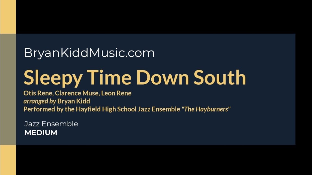 When It's Sleepy Time Down South - Solo Trumpet and Jazz Ensemble - YouTube