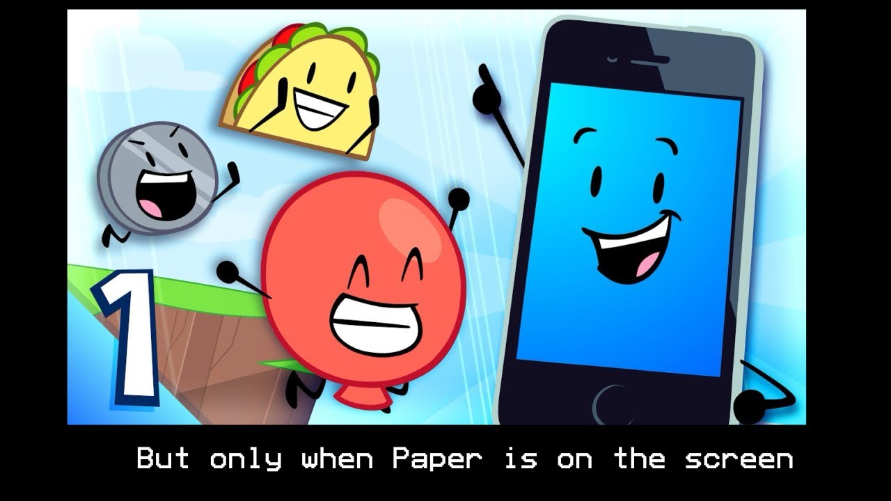 Inanimate Insanity Season 1 Remastered but only when Paper is on the ...