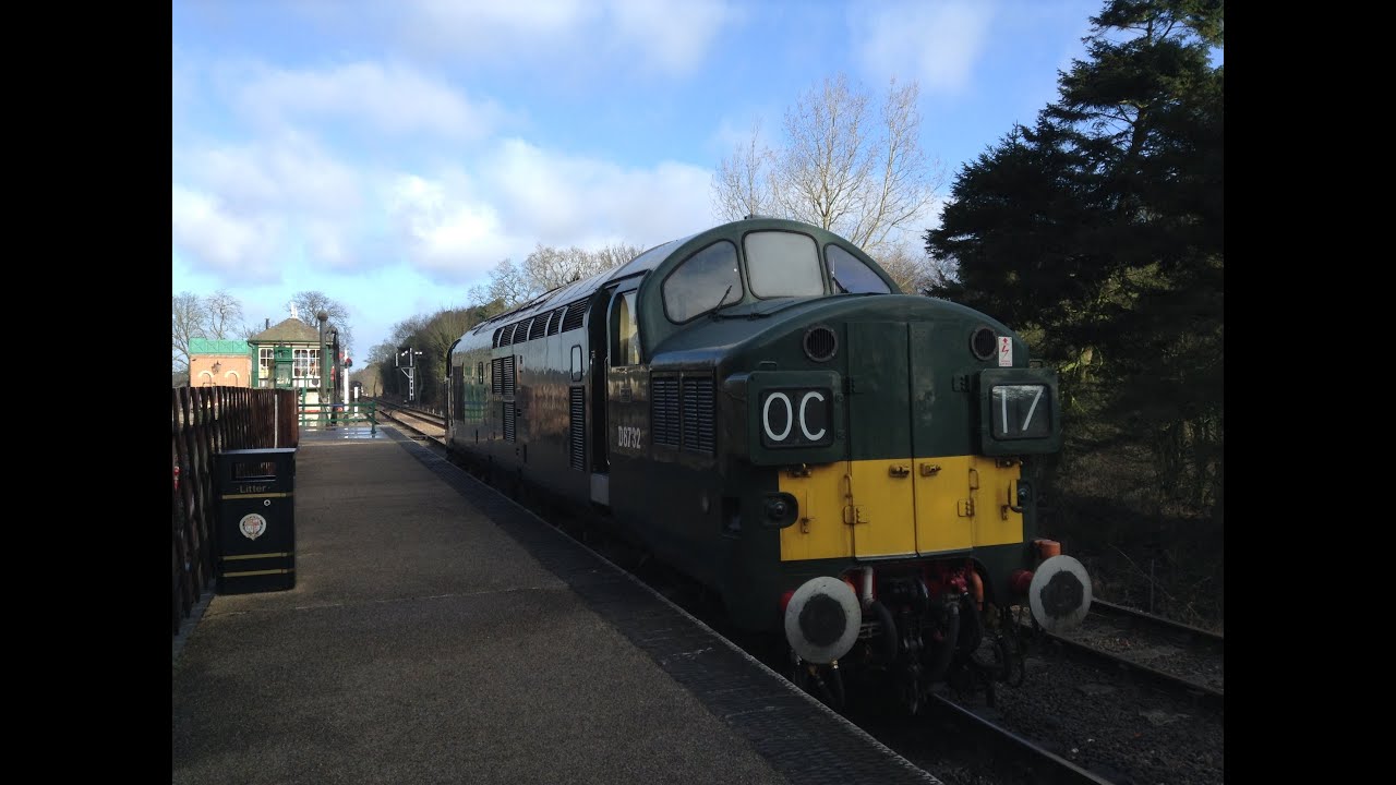 D6732 on the North Norfolk Railway 21.02. 2015 - YouTube