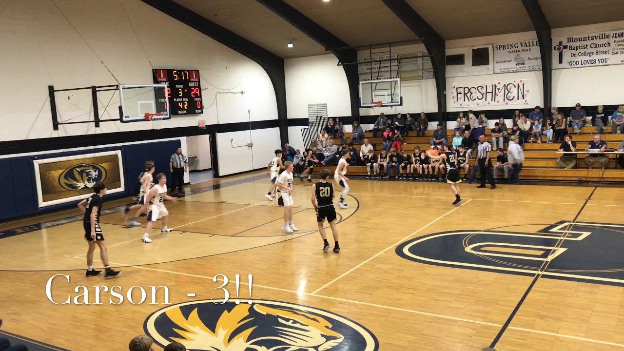 Hayden JV Boys vs J.B. Pennington - Final 52-28 Hayden - YouTube
