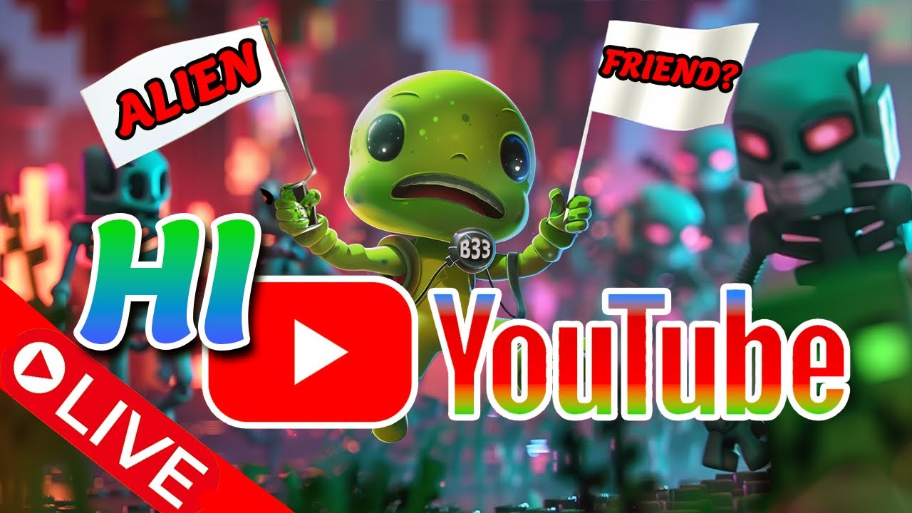 Cute Alien Gamer 👽 Let's Be Friends! - YouTube