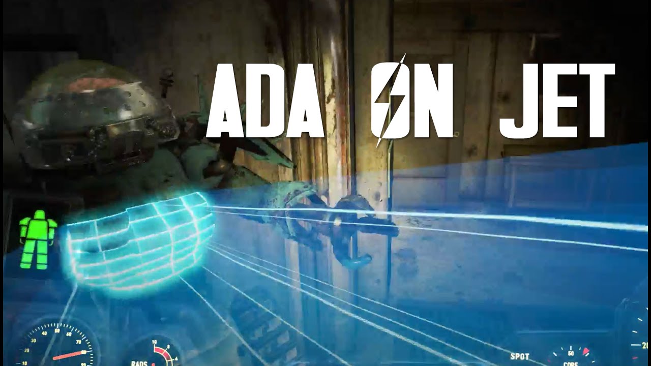 This is what Ada looks like on Jet! - Fallout 4 Automatron - YouTube