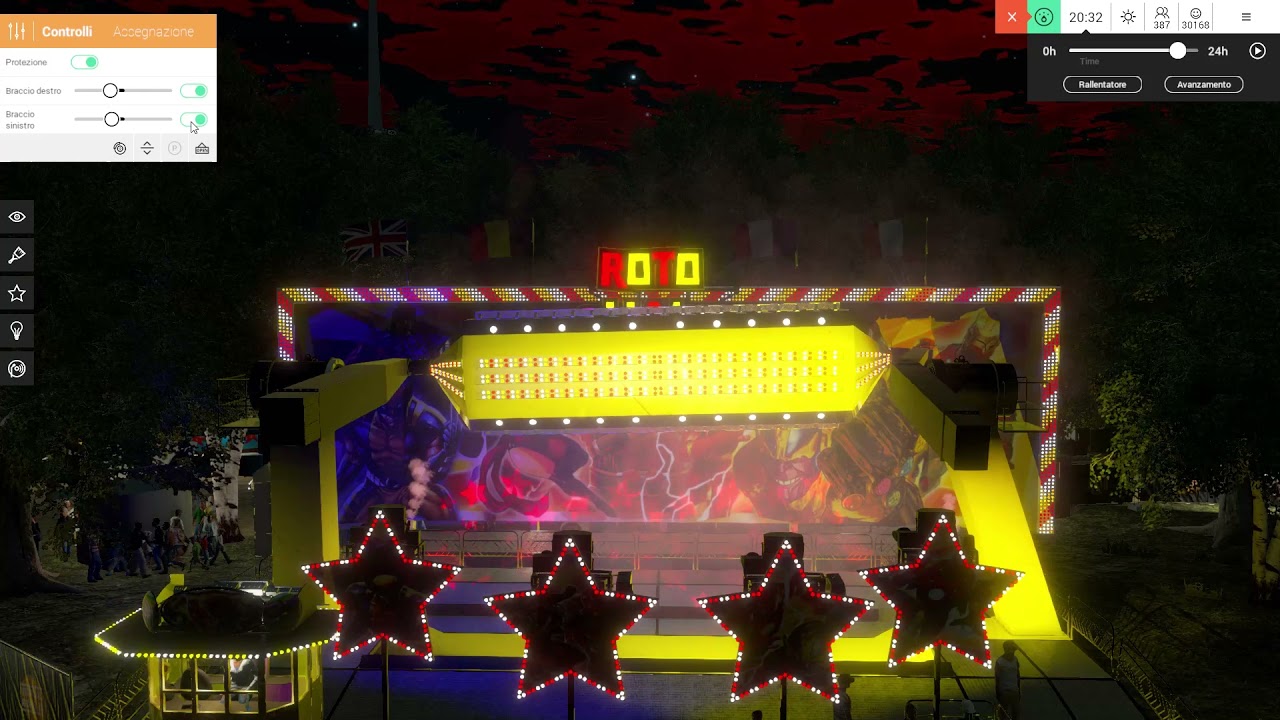 Virtual Rides 3 Roll Over Simulator (Mondial) - YouTube