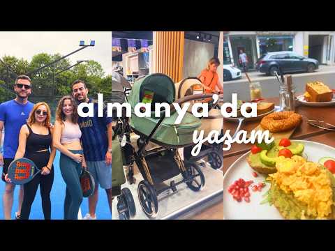 ALMANYA'DA BENİMLE 3 GÜN | Bebek Arabası Fiyatlar, Padel, Düsseldorf Mağazalar,