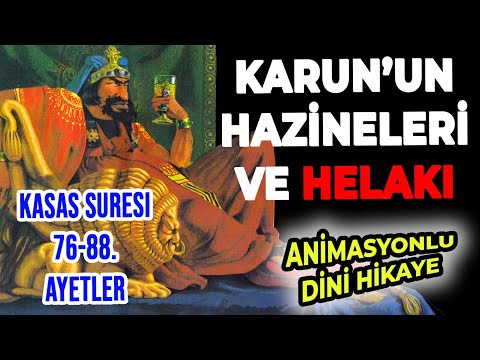 KARUN'UN BÜYÜKLENMESİ VE CEZALANDIRILMASI |  ANİMASYONLU DİNİ HİKAYE