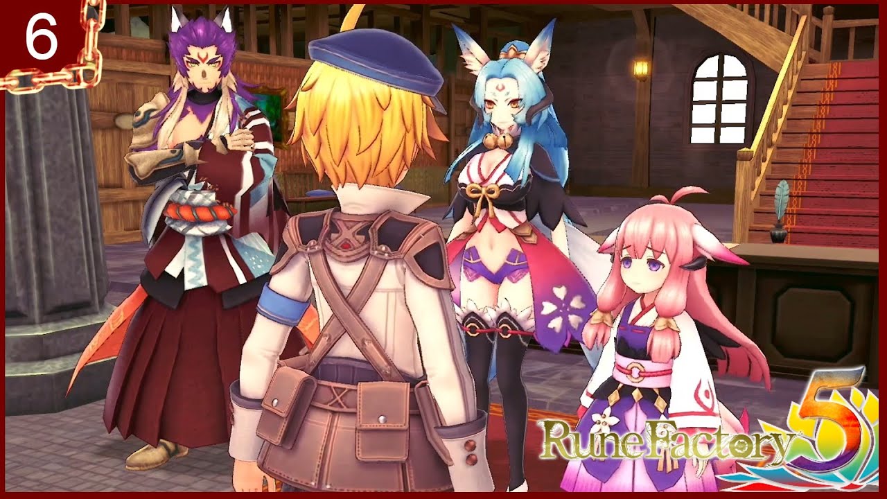 RF5 Nº6 ¿Qué le gusta a Hina? | Rune Factory 5 Español - YouTube