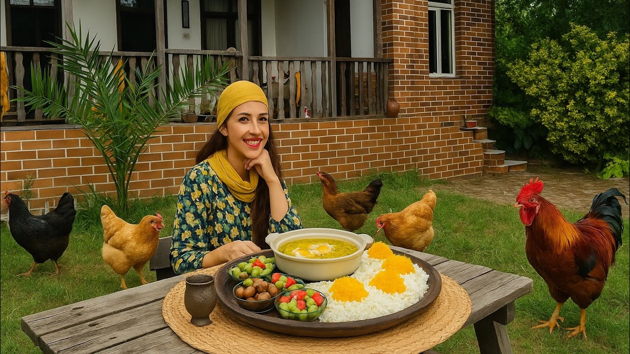 Country Woman Cooks Amazing Iranian Bean Stew 🫘| Iran Village Life ...