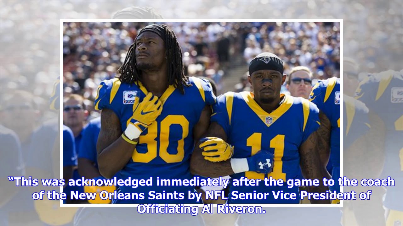 NFL admits to missed PI call in response to Saints fans’ lawsuit - YouTube