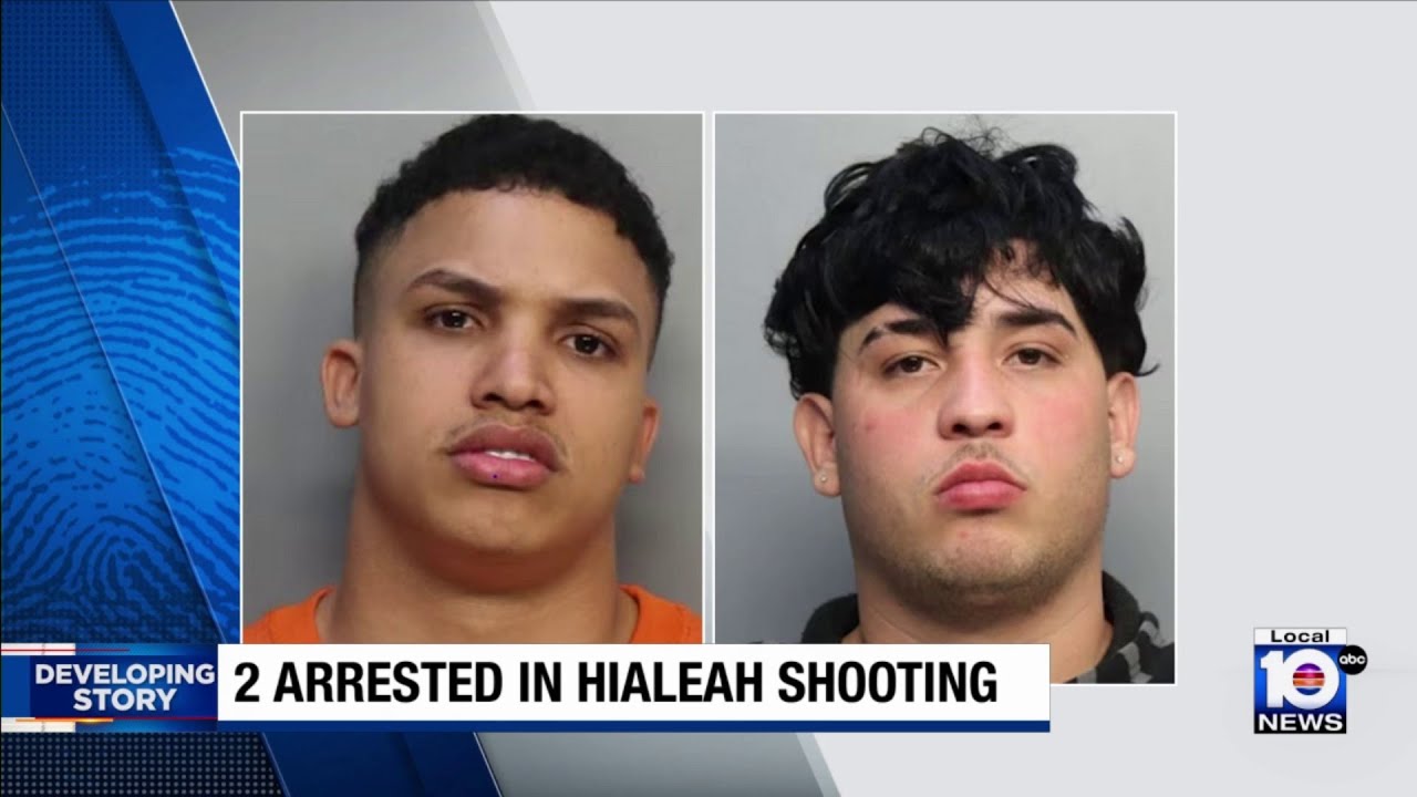 Pair of Hialeah shooting suspects arrested on attempted murder charges ...