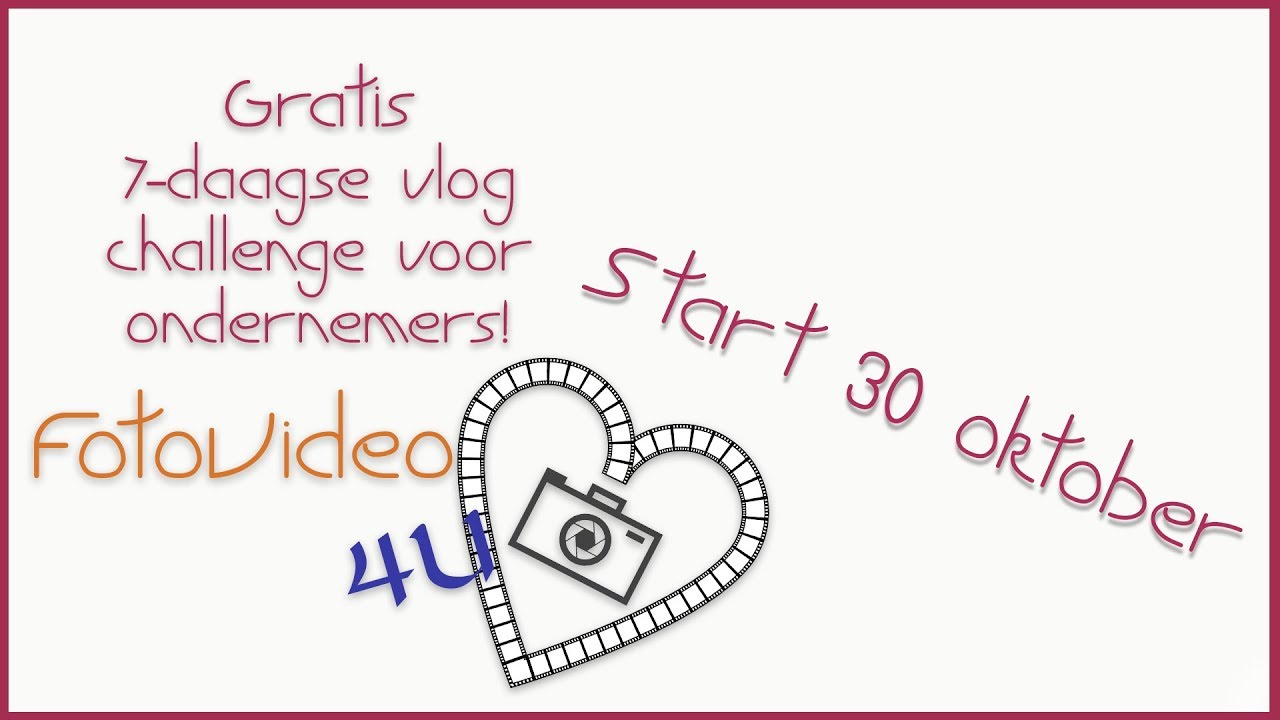 Vlog Coach Edith José 7 daagse vlog challenge - YouTube