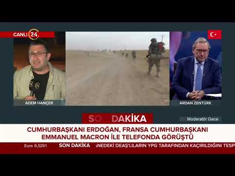 Harekat bölgesindeki son durum ve Münbiç'teki gelişmeler
