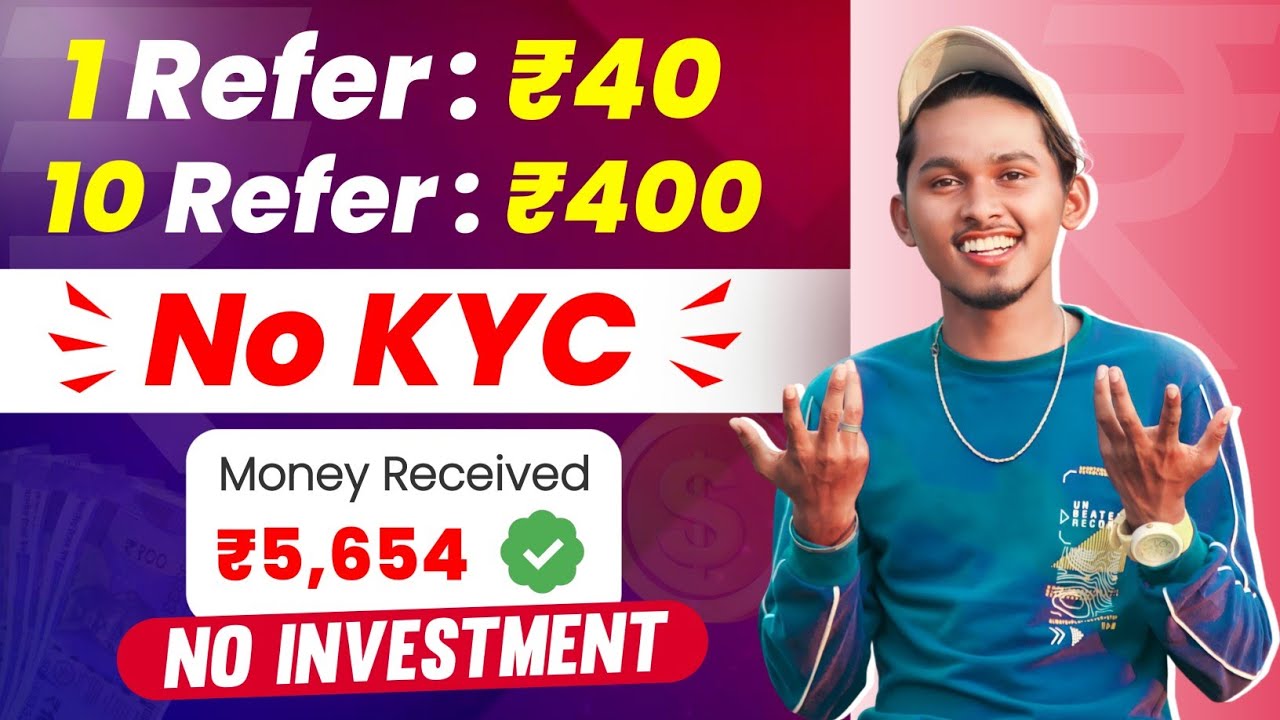 1 Refer ₹40 | Refer And Earn App | Best Refer And Earn Apps | Refer And ...