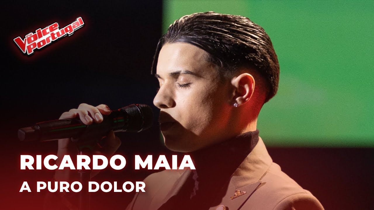 Ricardo Maia - "A Puro Dolor" | Galas | The Voice Portugal 2024 - YouTube