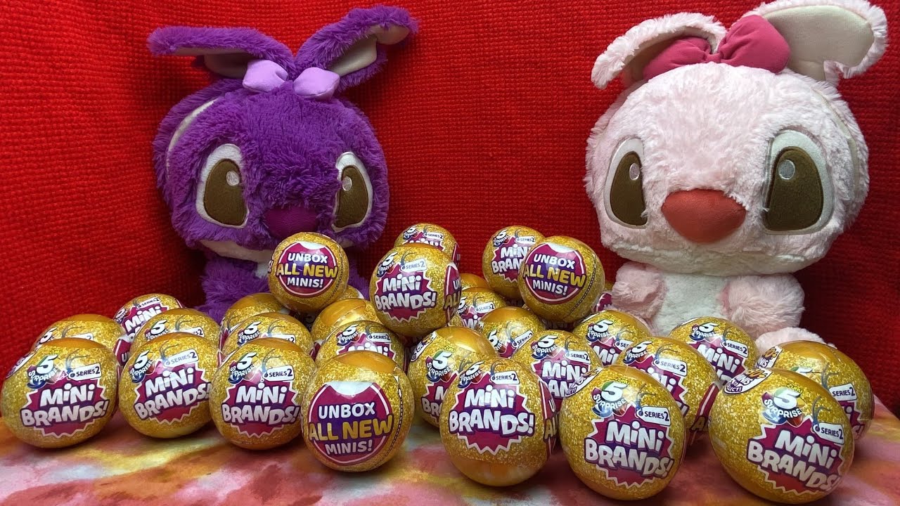 35 Mini Brands Series 2 Mystery Balls (Part 1) - YouTube