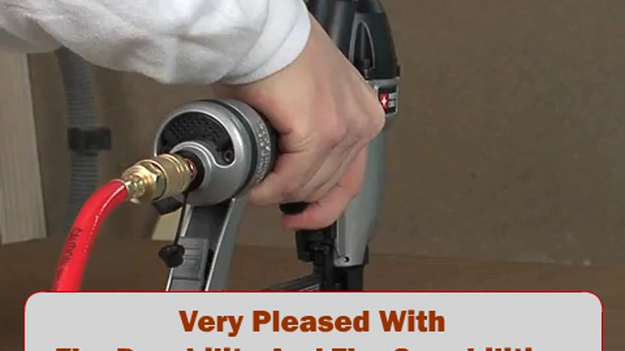 Review and unboxing of a porter cable framing nailer.fr350a - YouTube