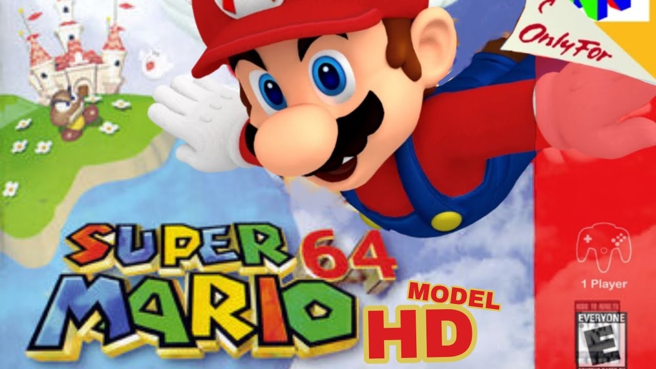 SM64 HD Model @Unreal64 @SMG4 - YouTube