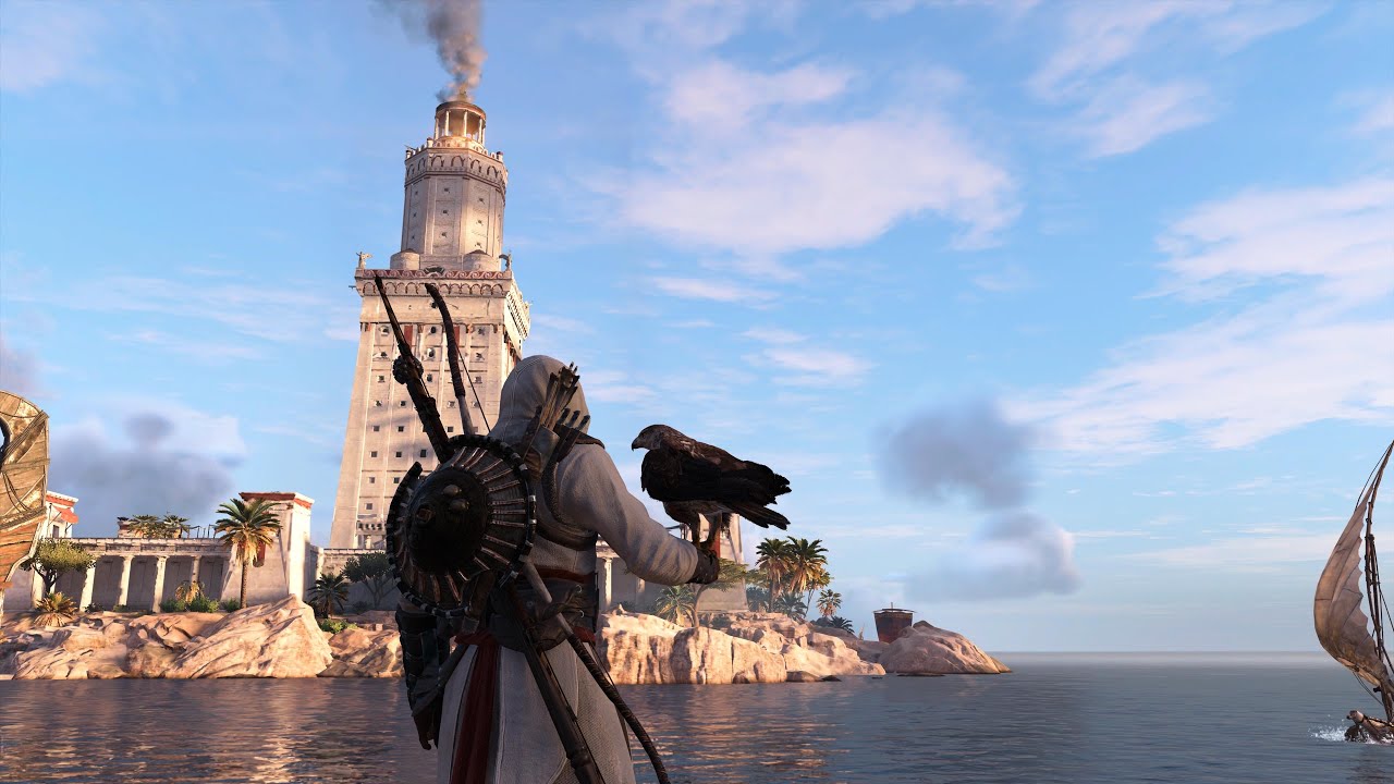 Assassin’s Creed Origins Stealth Gameplay | Clearing Pharos Garrison ...