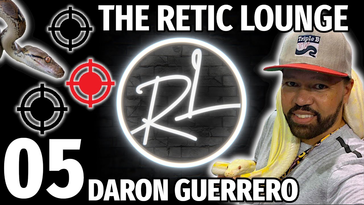 TARGET TRAINING Reticulated Pythons W/DaMan DaMyth DaRon Guerrero | The ...