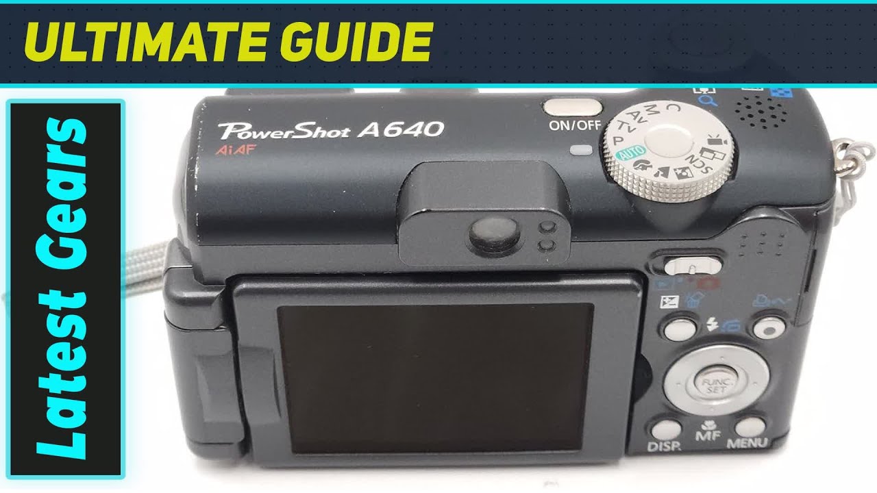 Canon PowerShot A640: Still the Best Point & Shoot? - YouTube